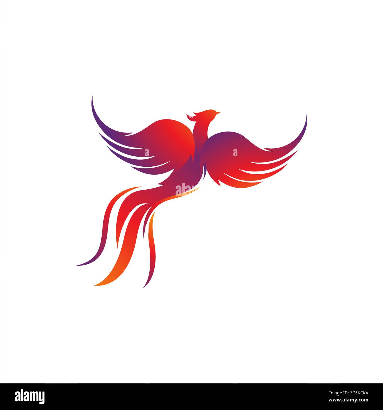 Phoenix vector icon illustration design template Stock Vector Image ...