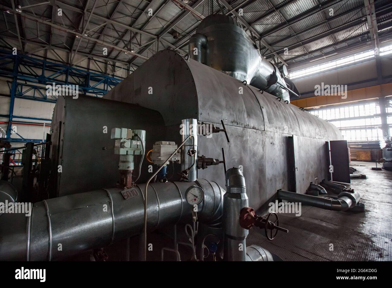 Steam turbine power station interior hi-res stock photography and ...