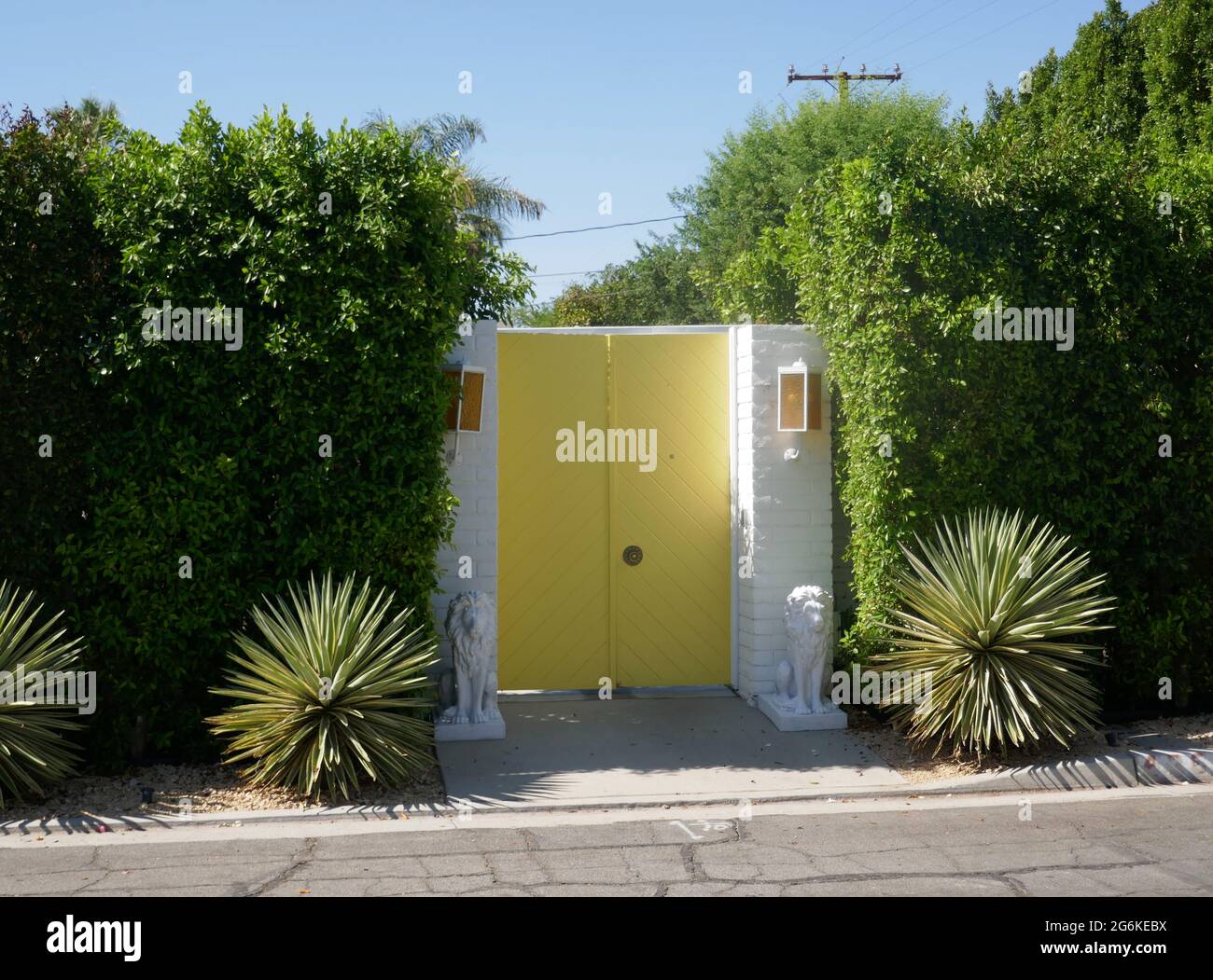 Palm Springs, California, USA 24th June 2021 A general view of ...