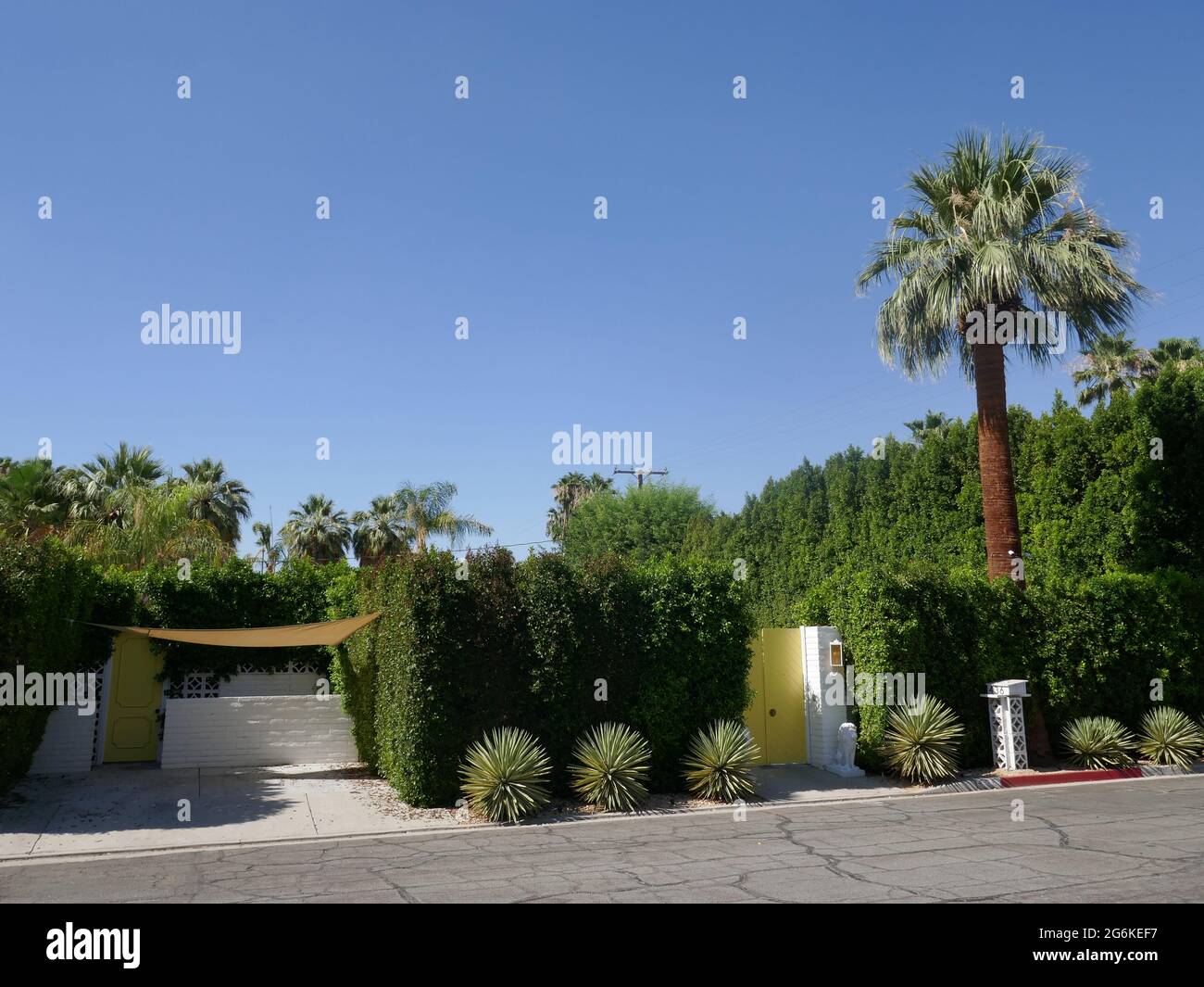 Palm Springs, California, USA 24th June 2021 A general view of ...