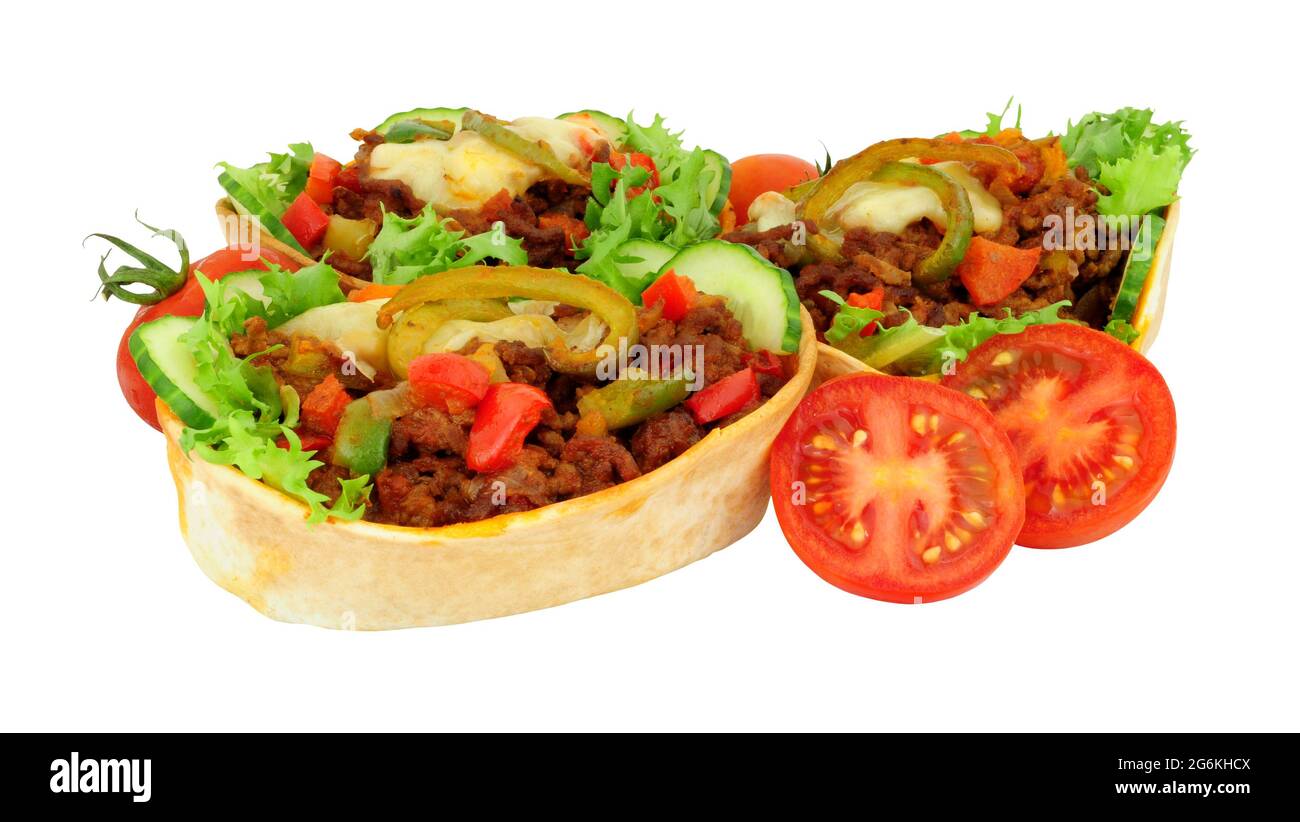 Taco salad melted cheese hi-res stock photography and images - Alamy