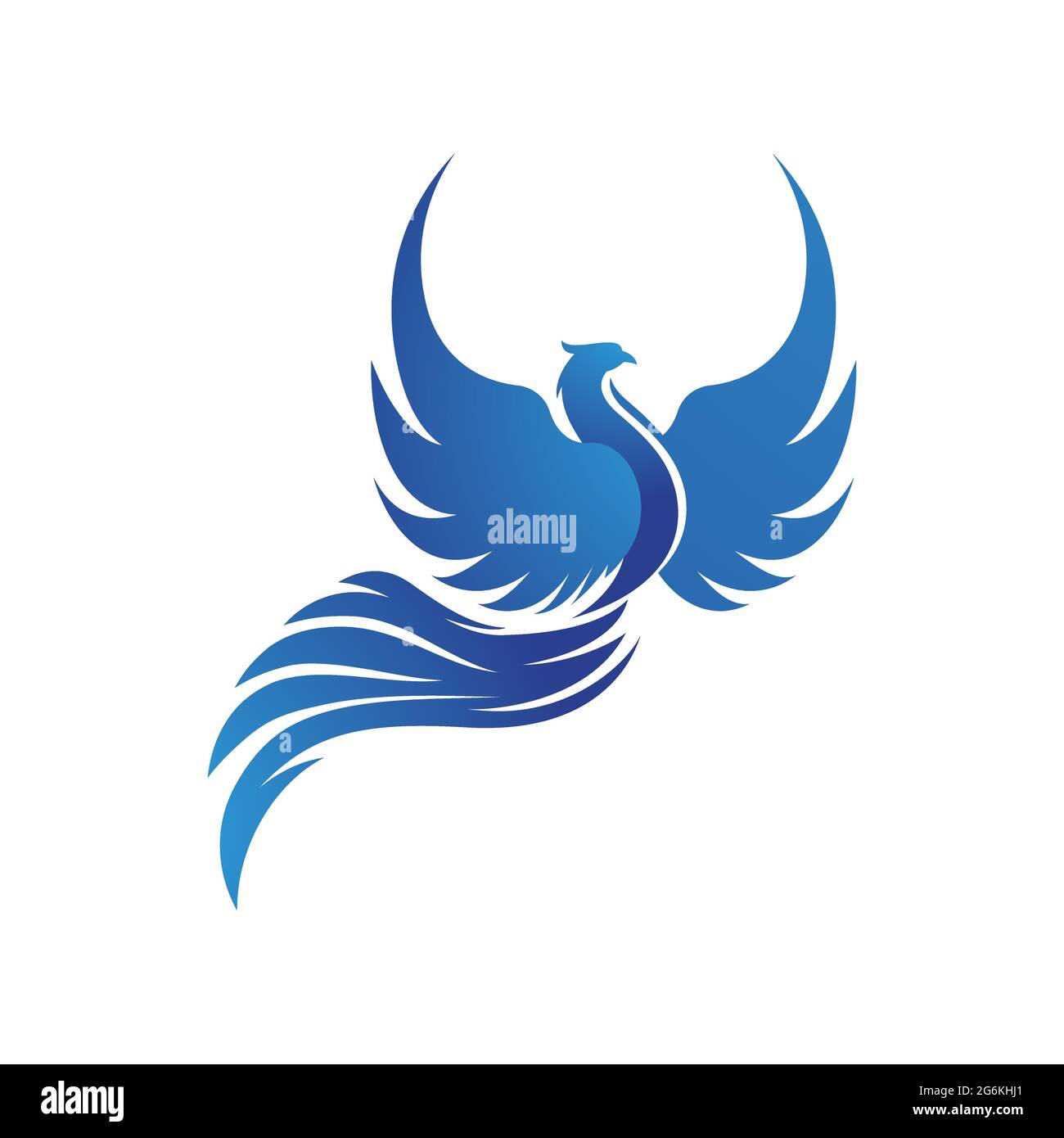 Phoenix vector icon illustration design template Stock Vector Image ...
