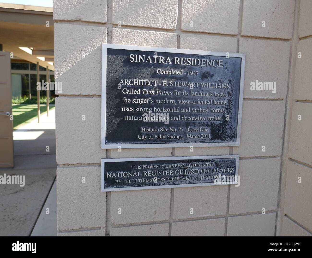Palm Springs, California, USA 24th June 2021 A general view of ...