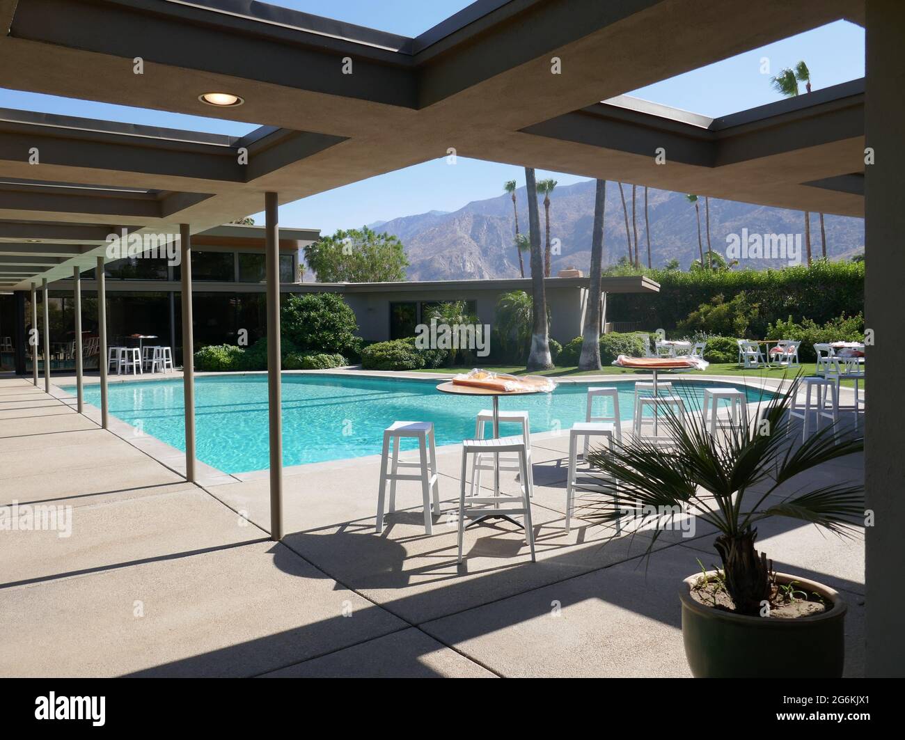 Twin palms former residence hi-res stock photography and images - Alamy