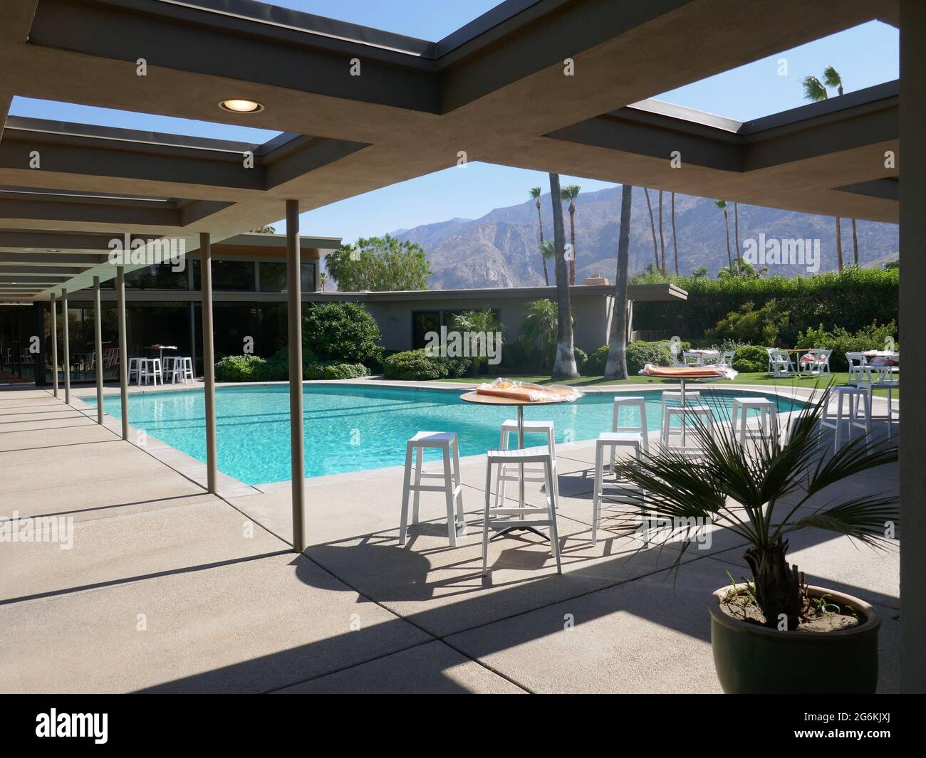 Palm Springs, California, USA 24th June 2021 A general view of ...