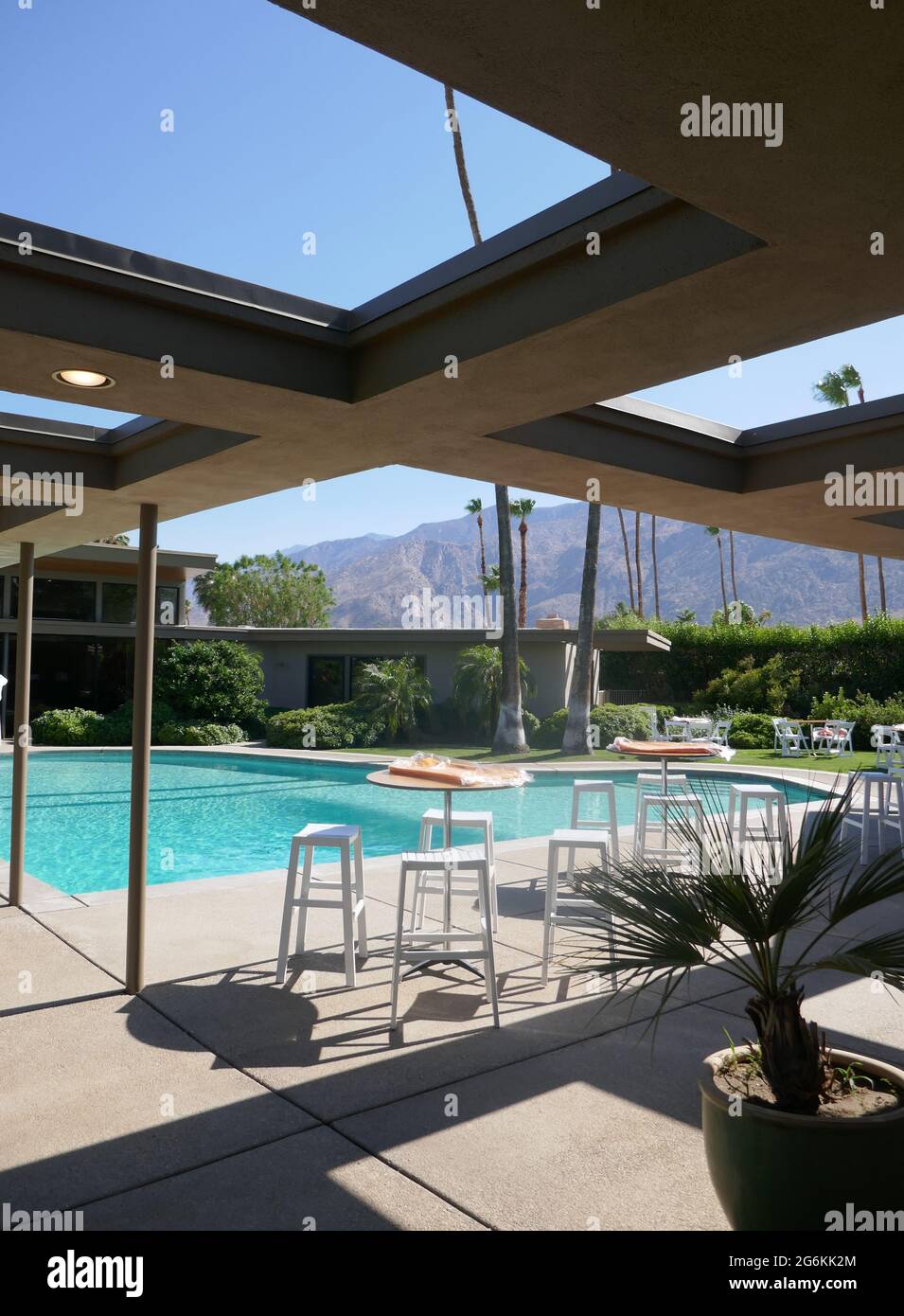 Palm Springs, California, USA 24th June 2021 A general view of ...