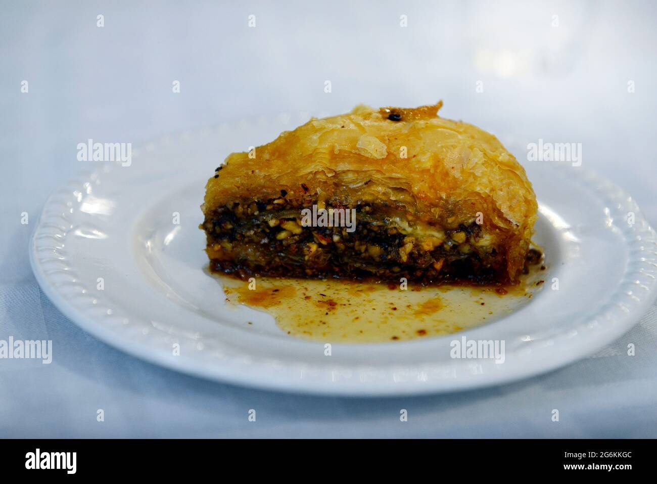 Greek Baklava is a popular dessert in Greece Stock Photo - Alamy