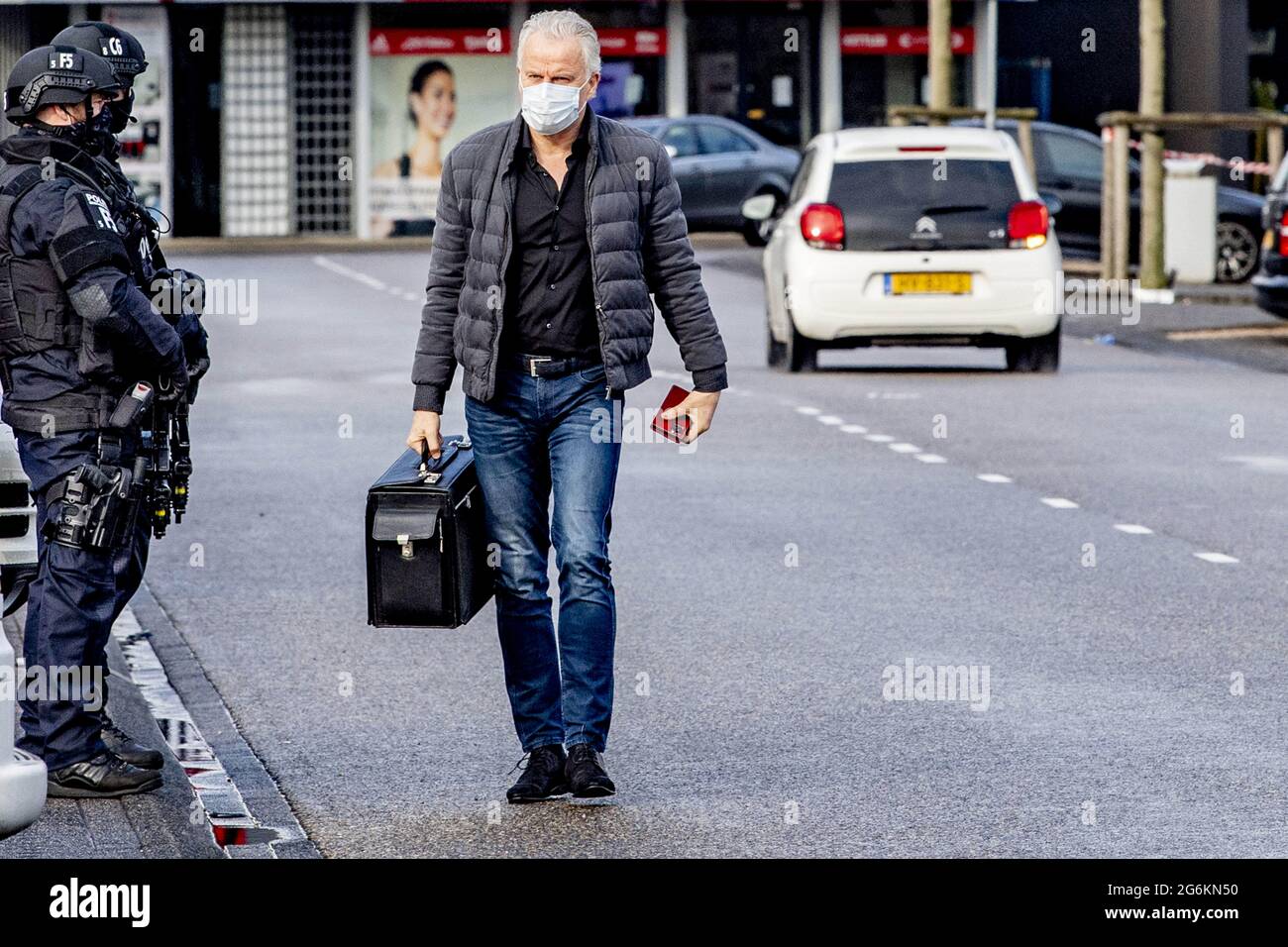 File photo dated on April 12, 2021 - Peter R de Vries, a Dutch crime ...