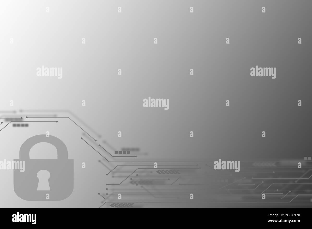 Grey gradient technology, circuit board background. Cyber, network ...