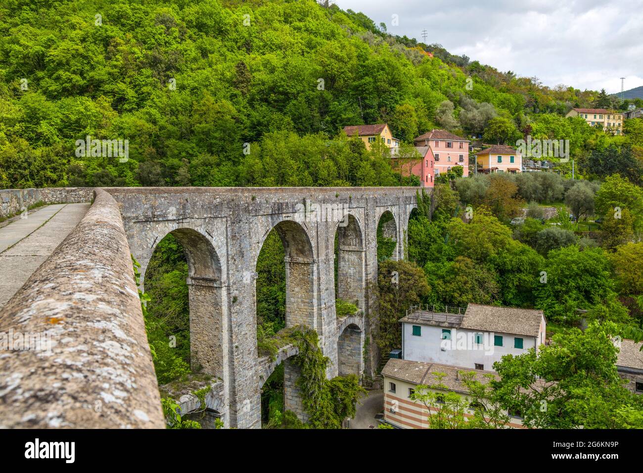Ponte Canale (Canale bridge) on Rio Torbido (Torbido stream) on the ...