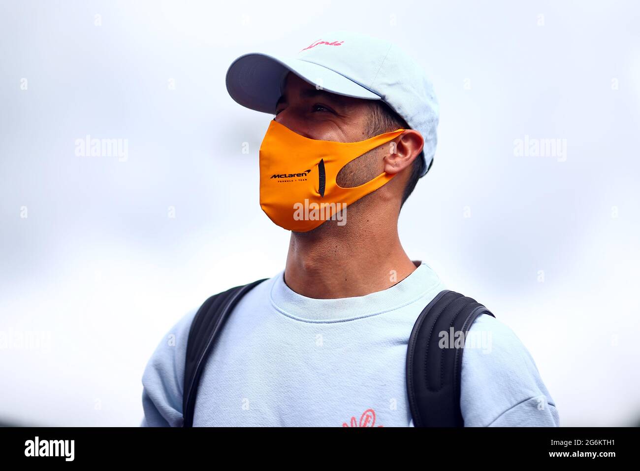 Spielberg, Austria. 1st July 2021. Daniel Ricciardo of McLaren walks in ...