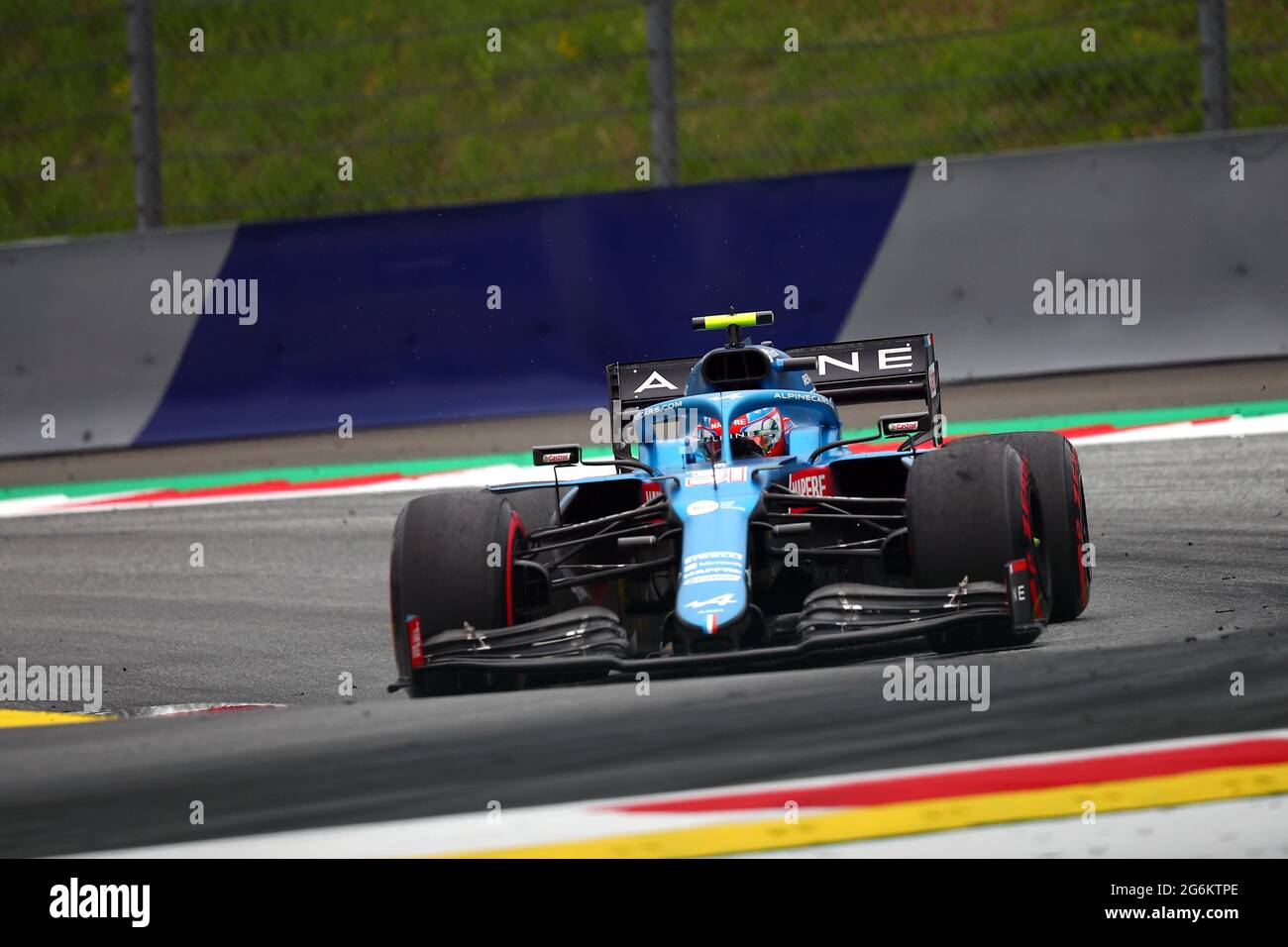 Spielberg, Austria. 2 July 2021. Esteban Ocon of Alpine F1 Team on ...