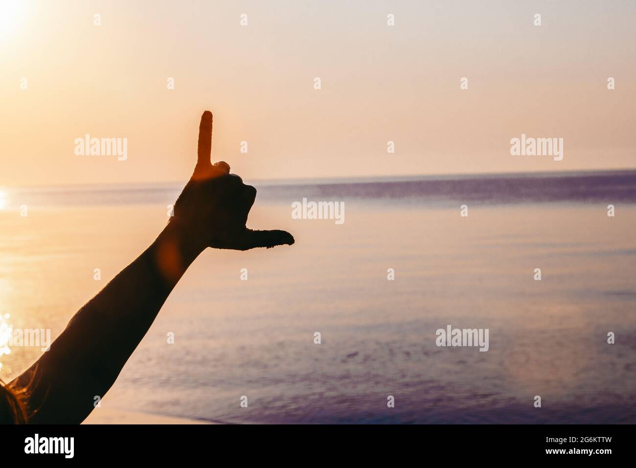 man hand showing different symbol. carefree. freedom Stock Photo - Alamy