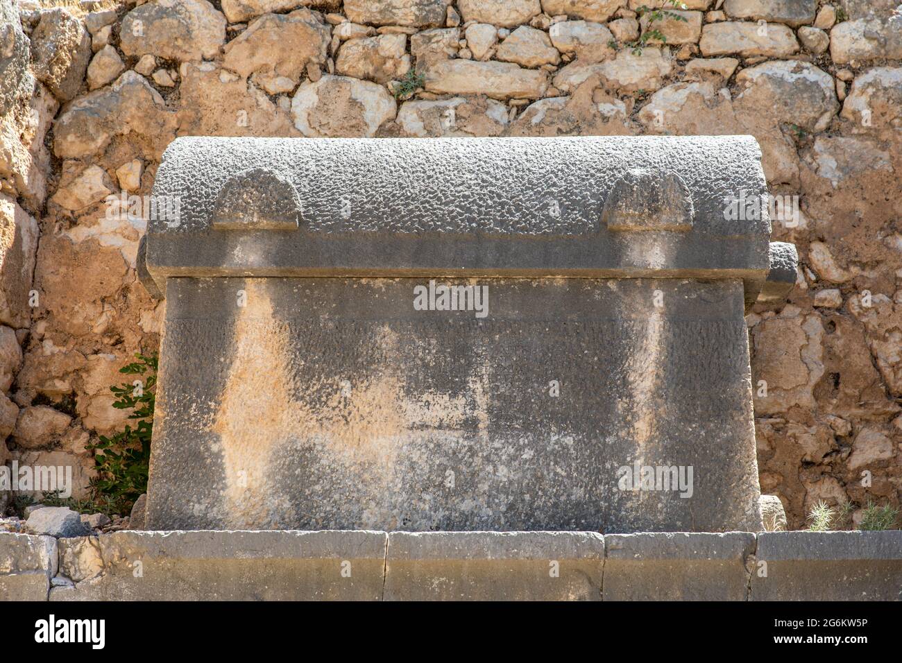 Ruins of the ancient city of Arycanda, Finike, Antalya, Turkey Stock ...