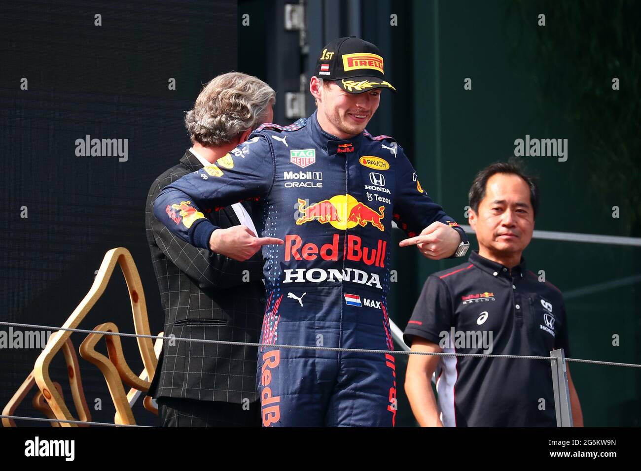 Max verstappen podium 2021 hi-res stock photography and images - Alamy