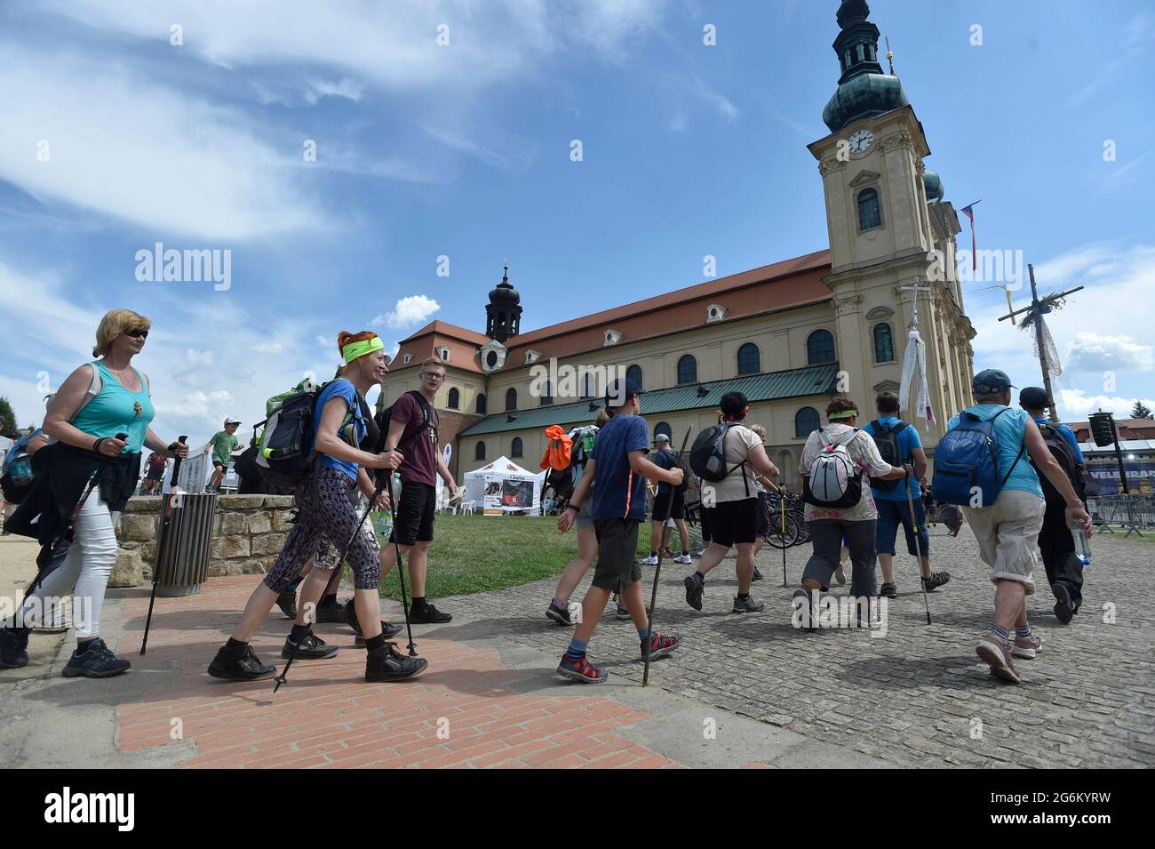 Days of people of good will in velehrad hi-res stock photography and ...