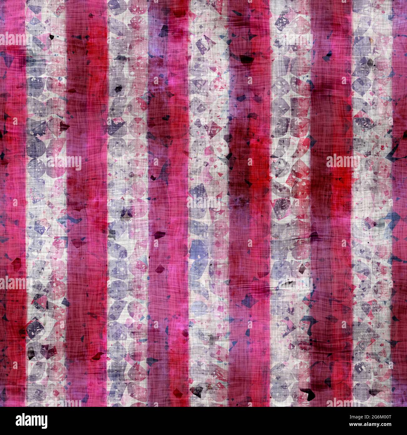 Fancy ornate fuchsia stripe seamless pattern for print Stock Photo - Alamy