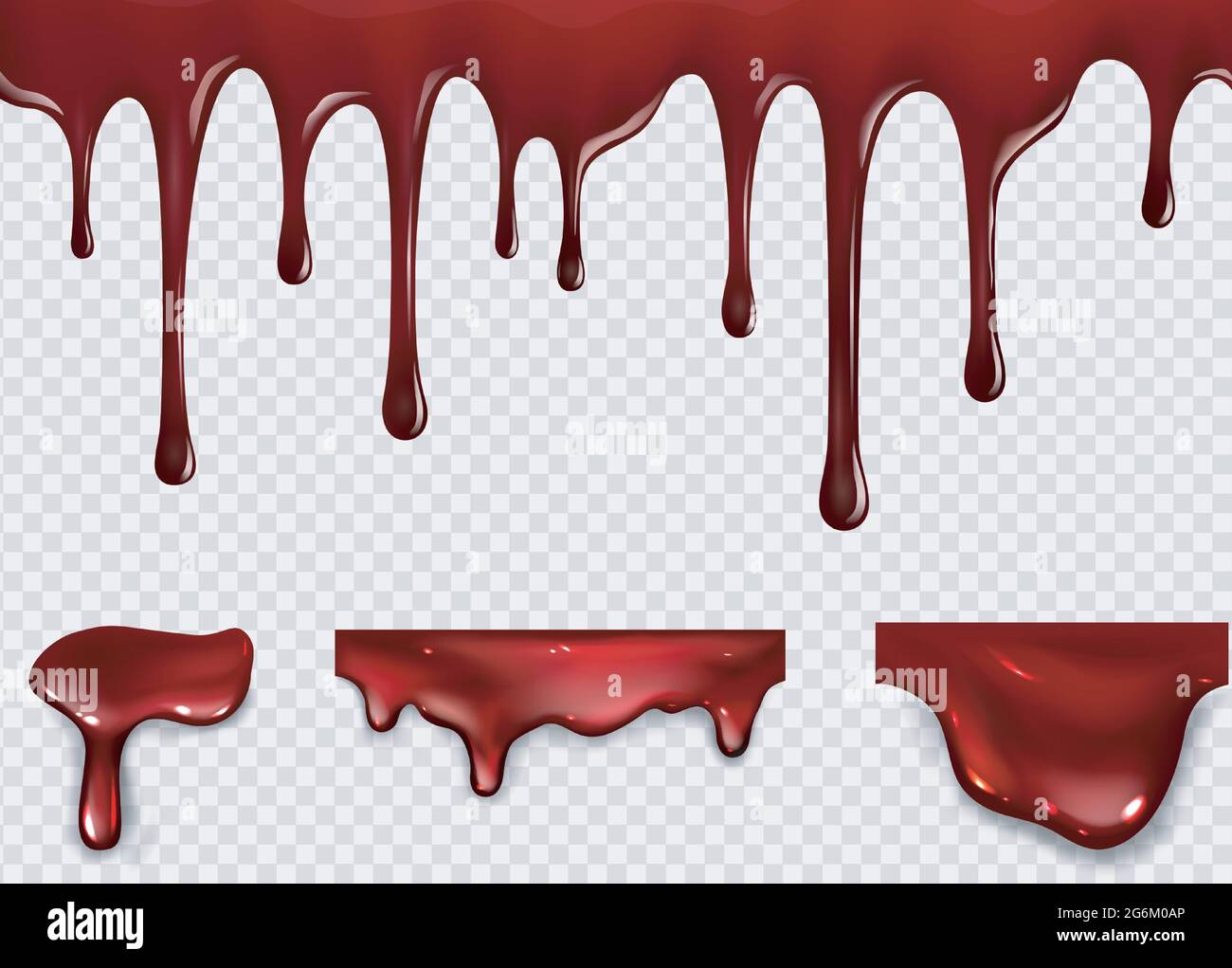 Dripping Blood Vector
