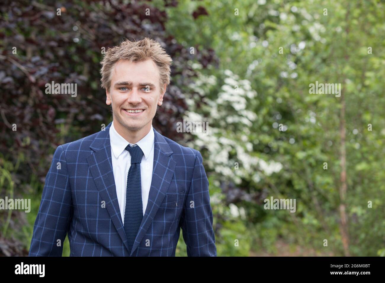 Hamton Court, Surrey, 5 July 2021: Jamie Butterworth of Form Plants ...