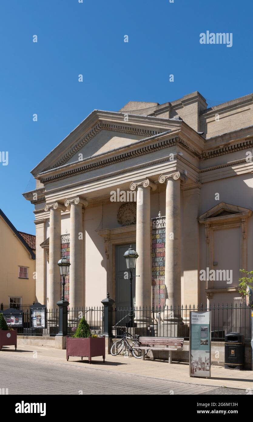 The Corn Hall arts venue, Diss, Norfolk Stock Photo - Alamy