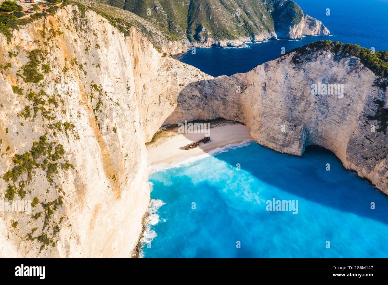 Smugglers cove zakynthos zante ionian hi-res stock photography and ...