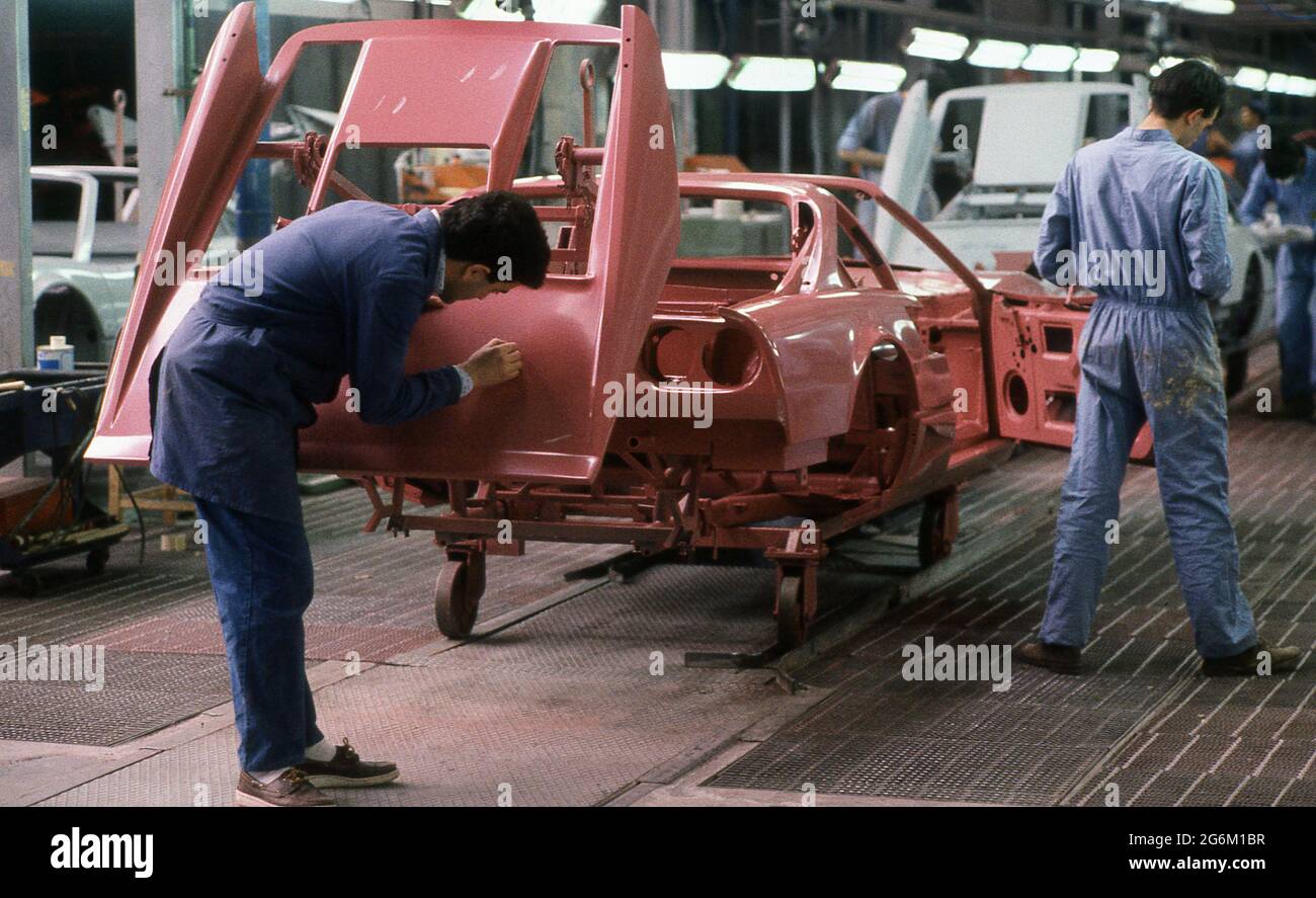 Ferrari Factory in Maranello Italy 1987 Stock Photo - Alamy