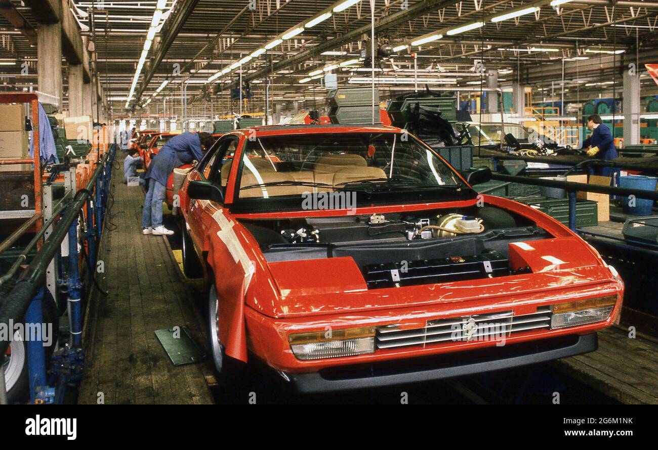 Ferrari Factory in Maranello Italy 1987 Stock Photo - Alamy