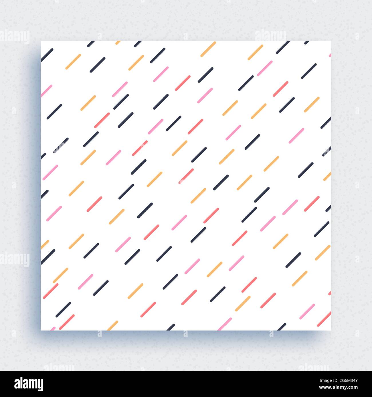 Parallel diagonal overlapping colorful lines pattern. Vector wallpaper ...