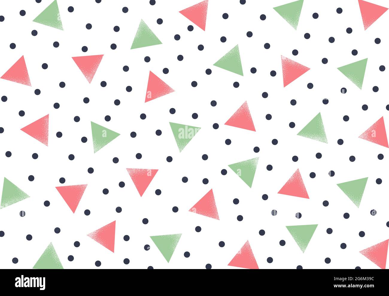 Texture in triangular style with circles. Vector wallpaper or fabric ...