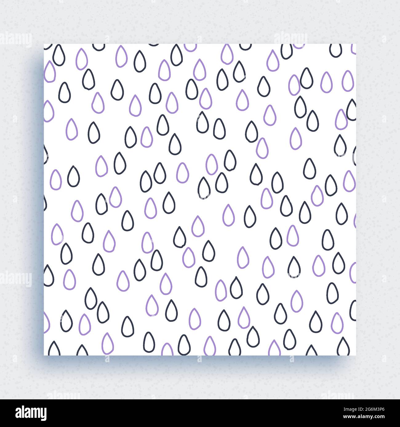 Patterns are done with brushes. Pattern of random drops. Vector ...