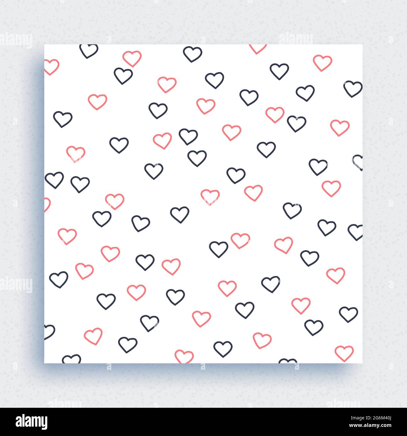 Patterns are done with brushes. Sprayed hearts pattern. Vector wallpaper or fabric paint from ...