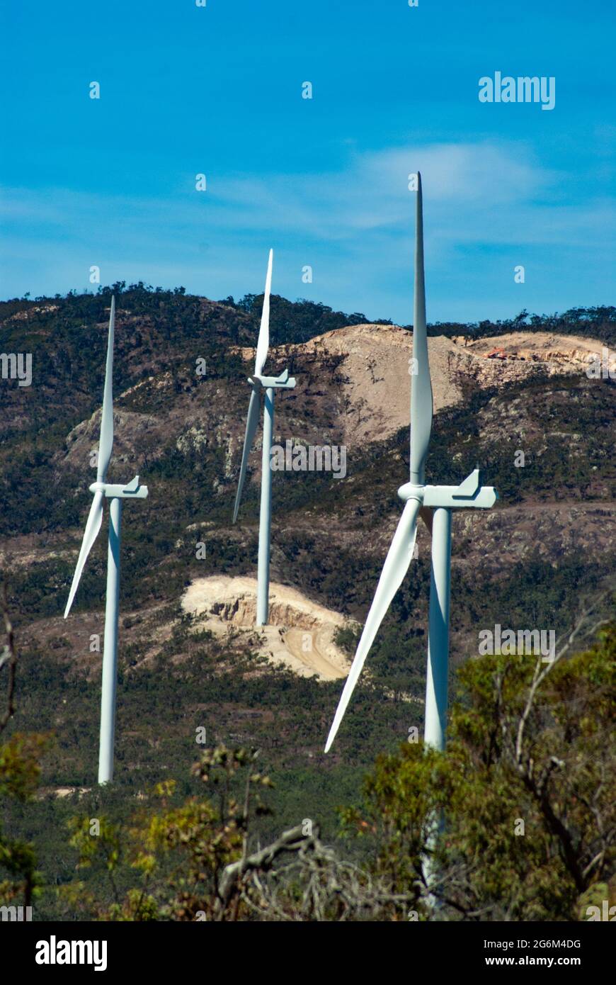 Mt emerald windfarm hi-res stock photography and images - Alamy