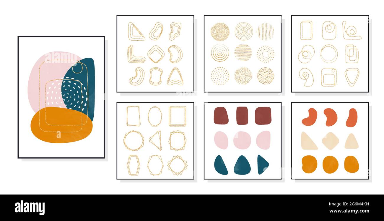 Organic Shapes Drawing