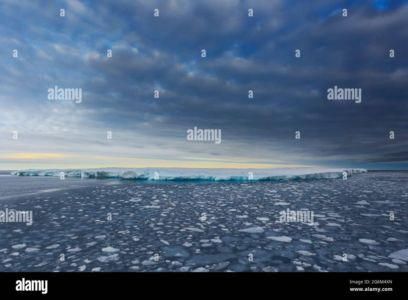 Giant iceberg floating in the Arctic sea. Svalbard, Spitsbergen, Norway ... Giant iceberg floating in the Arctic sea. Svalbard, Spitsbergen, Norway ...