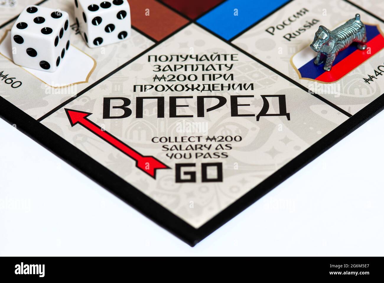 Russian monopoly board game hi-res stock photography and images - Alamy