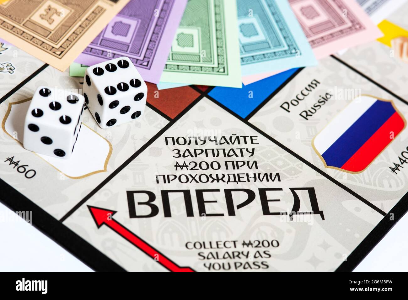 Russian monopoly board game hi-res stock photography and images - Alamy