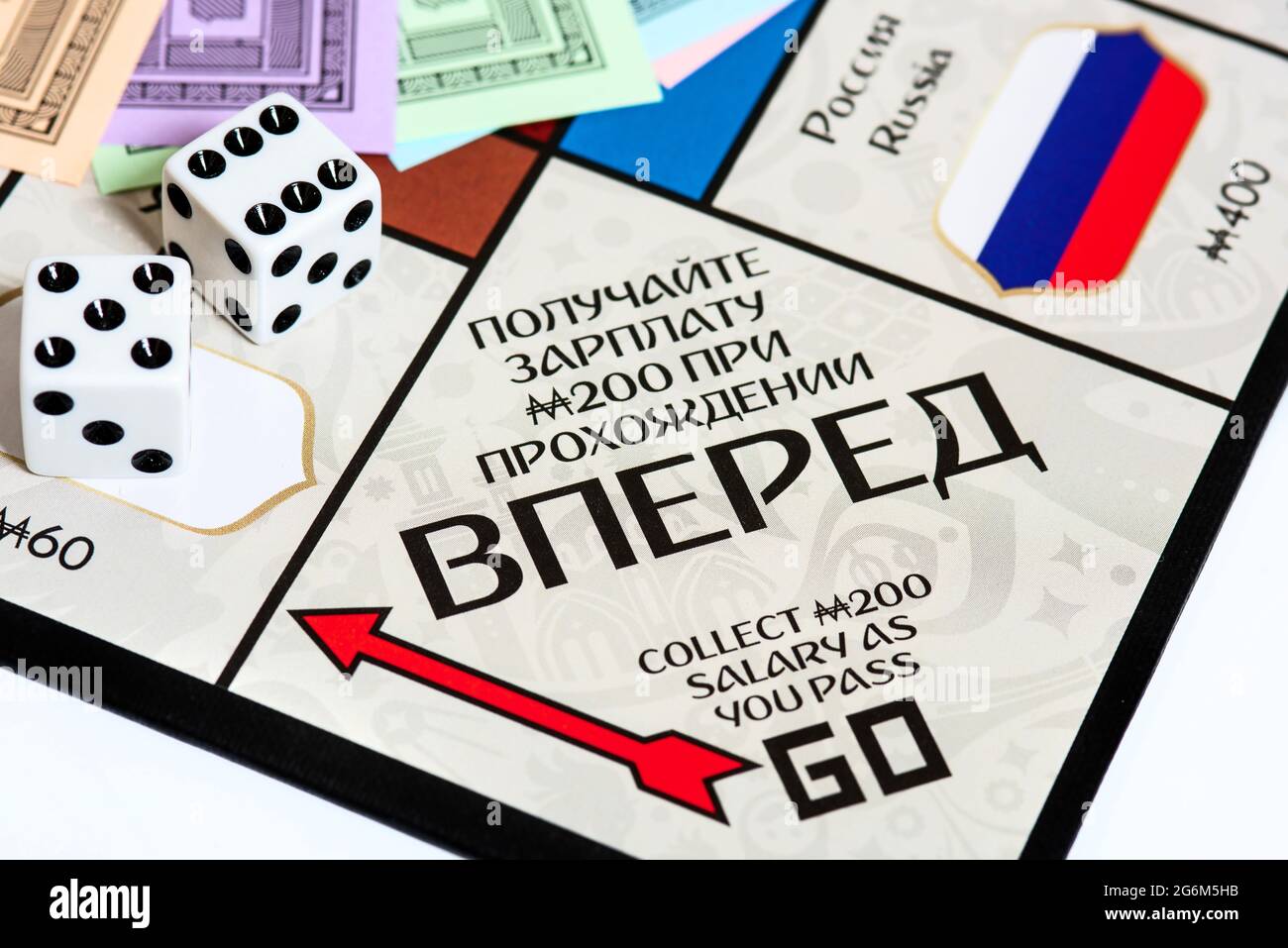 Russian monopoly board game hi-res stock photography and images - Alamy