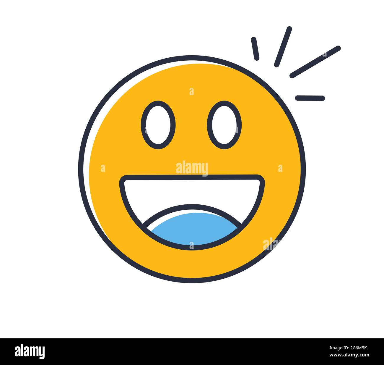Survey emoji Stock Vector Images - Alamy