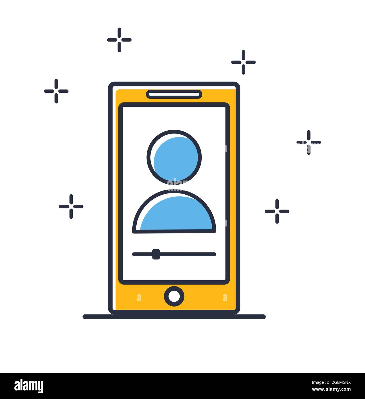 Can online mobile phone Cut Out Stock Images & Pictures - Alamy