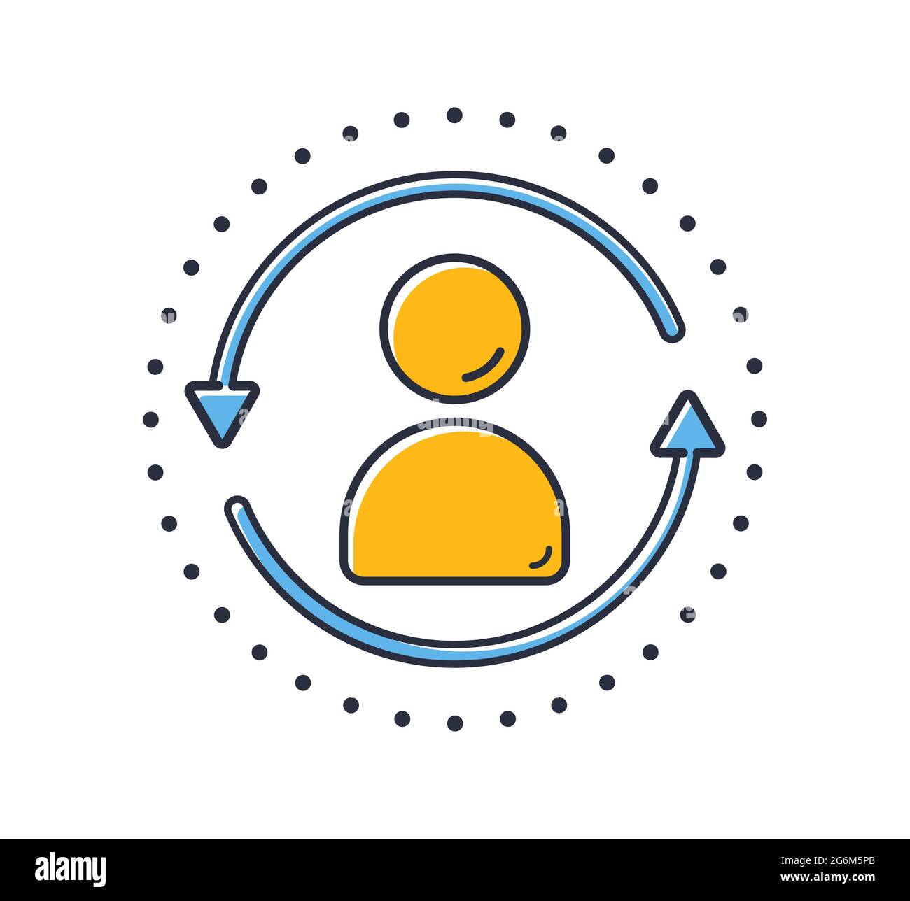 Waiting login icon Stock Vector Images - Alamy