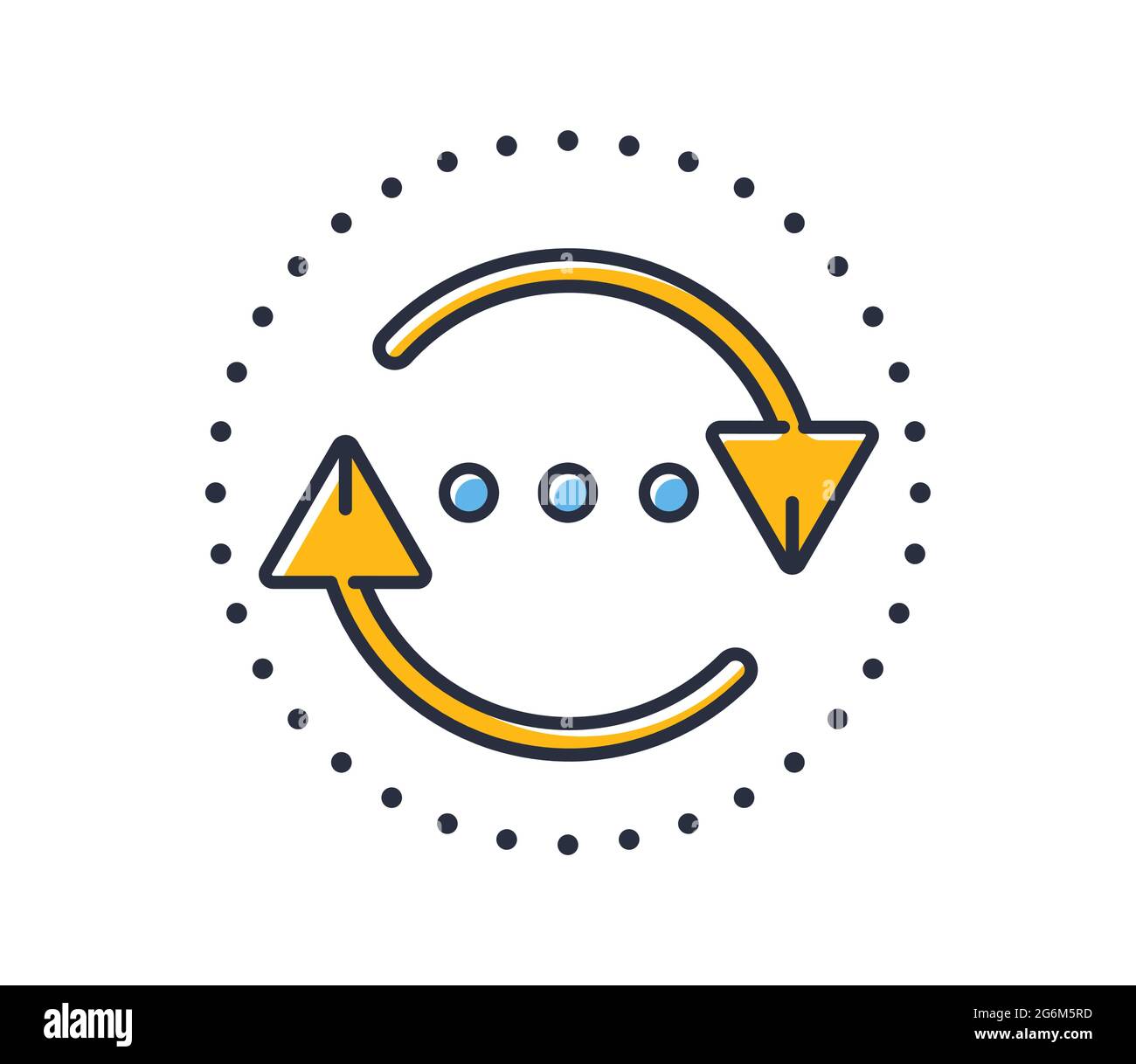 Update messages Stock Vector Images - Alamy