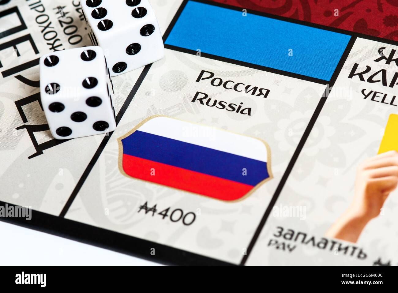 Russian monopoly board game hi-res stock photography and images - Alamy