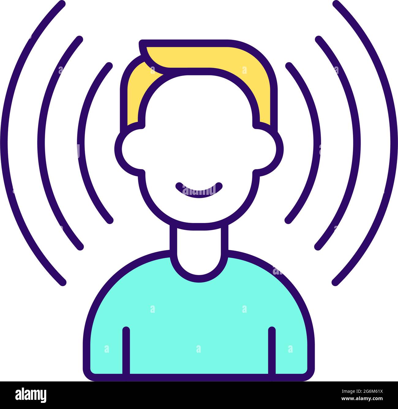 Raising awareness about social issues RGB color icon Stock Vector Image ... Raising awareness about social issues RGB color icon Stock Vector Image ...