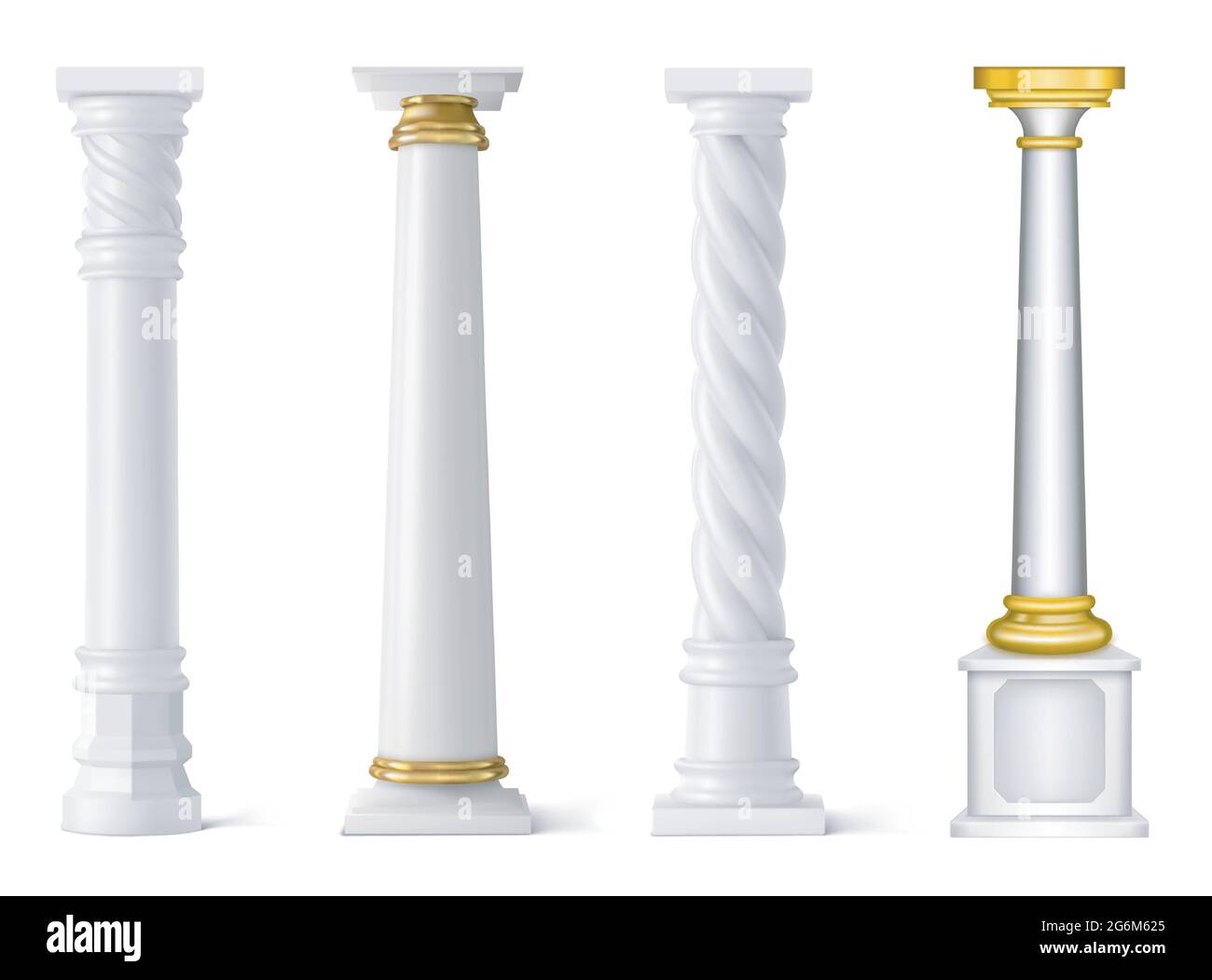 Modern style architectural classic columns Stock Vector Image & Art - Alamy