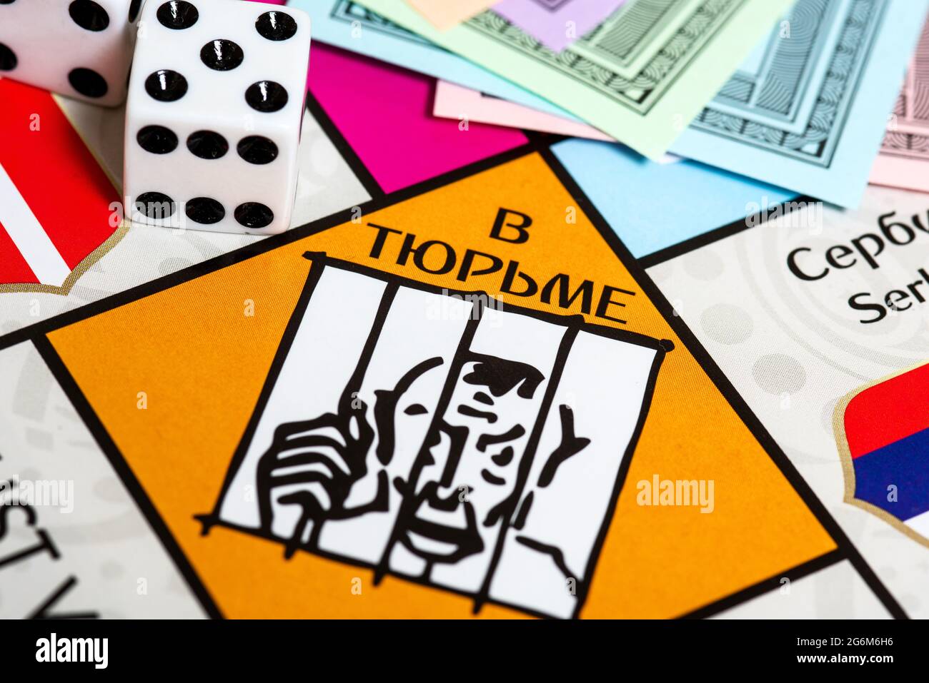Russian monopoly board game hi-res stock photography and images - Alamy