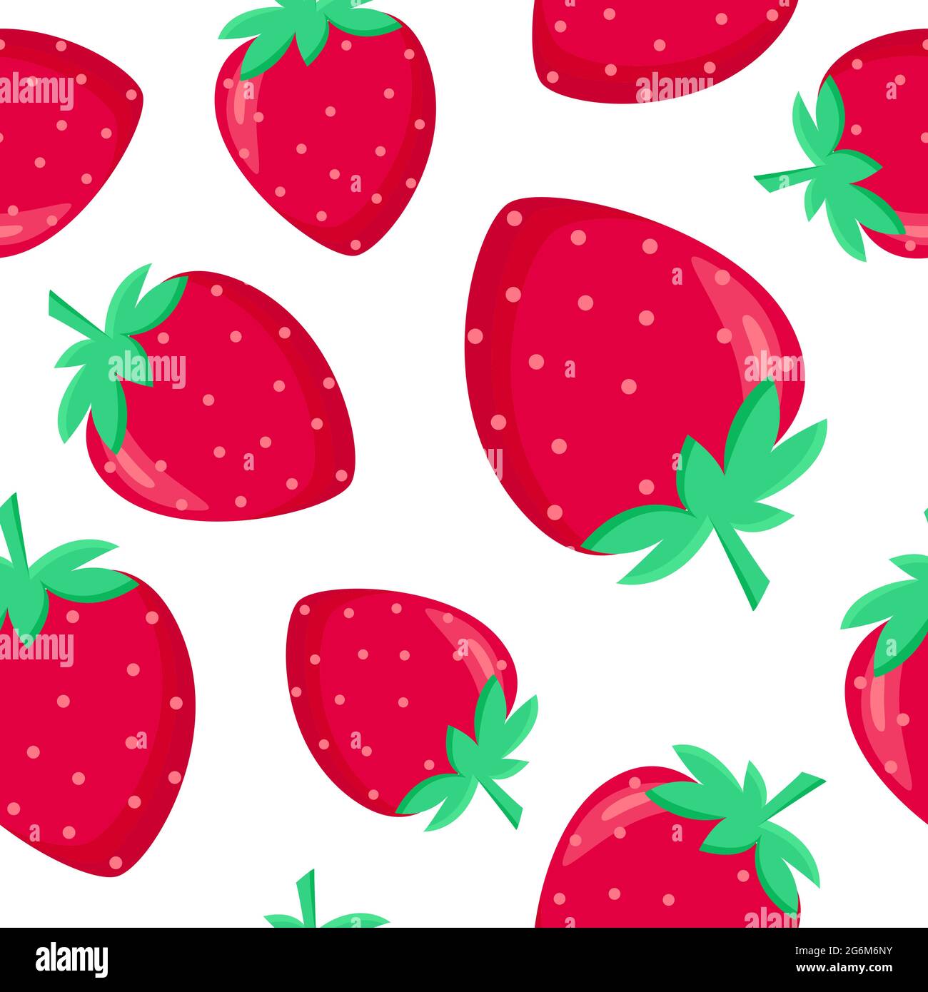Cartoon Strawberries Wallpaper