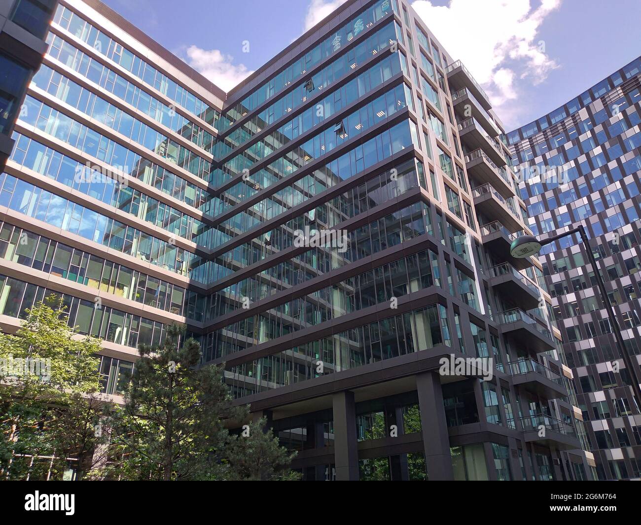 Business big buildings in Bucharest, Romania, 2021 Stock Photo - Alamy