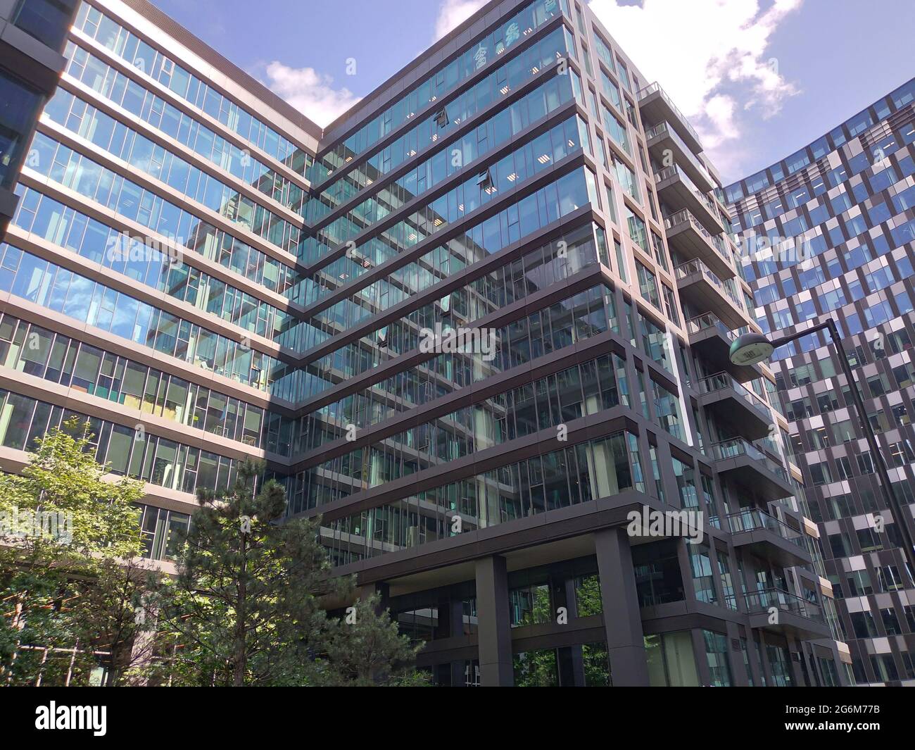 Modern high rise office building bucharest hi-res stock photography and ...