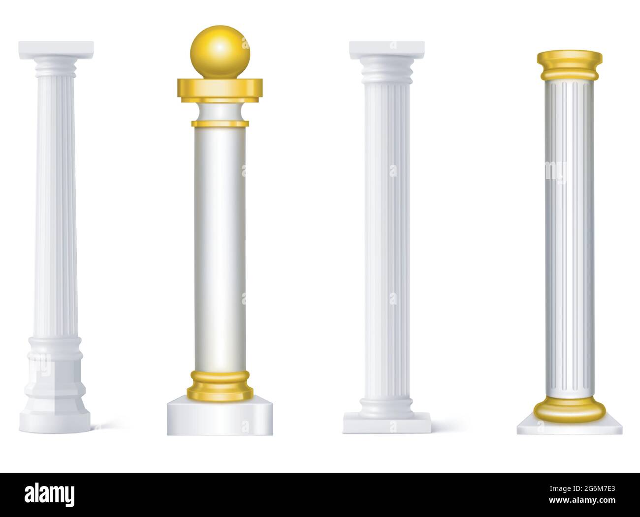 Modern style architectural classic columns Stock Vector Image & Art - Alamy