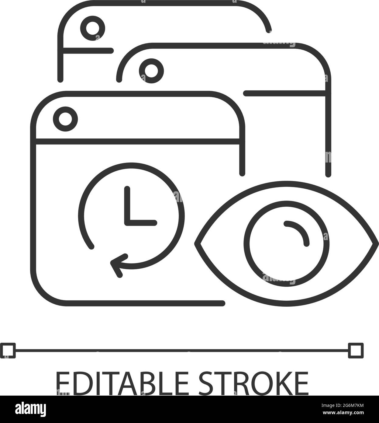 Computer search history Cut Out Stock Images & Pictures - Alamy